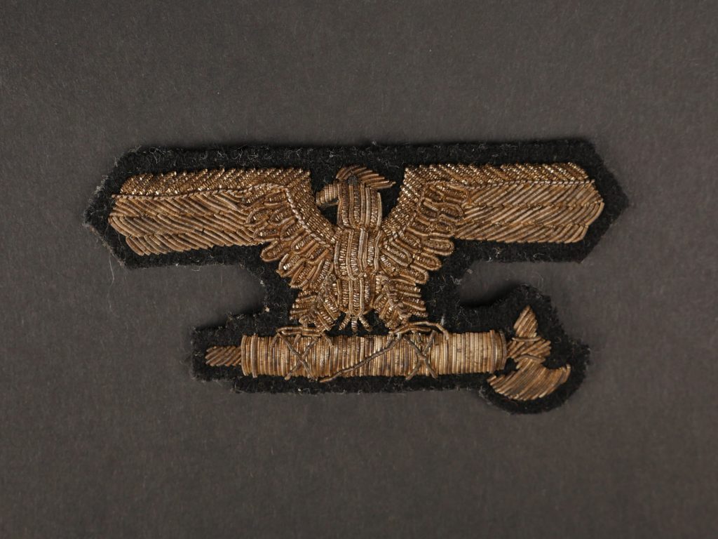 Aigle de casquette SS Italien. Italian SS cap eagle. | Aiolfi G.b.r.