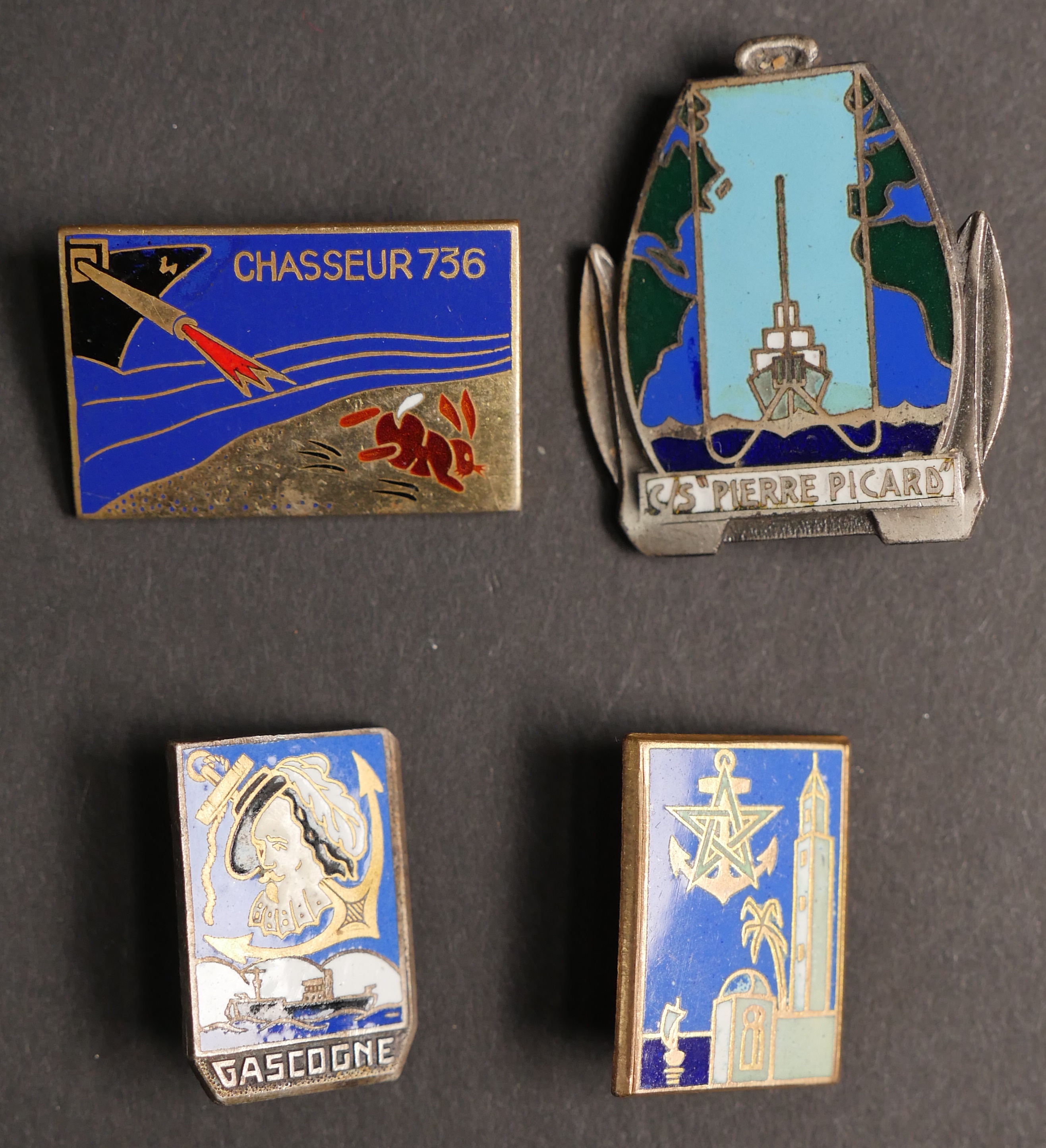 Ensemble d'insignes de la marine | Aiolfi G.b.r.