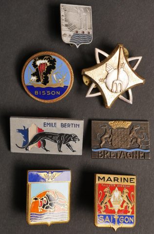 Ensemble d'insignes de la marine | Aiolfi G.b.r.