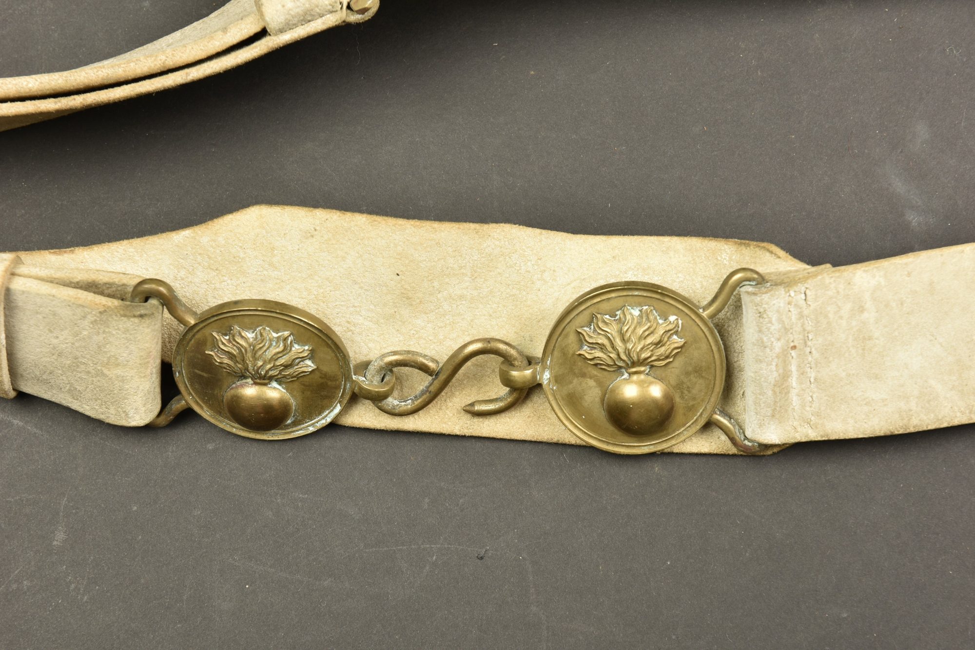 Porte fourreau et fourreau de sabre briquet et glaive et ceinturon en ...