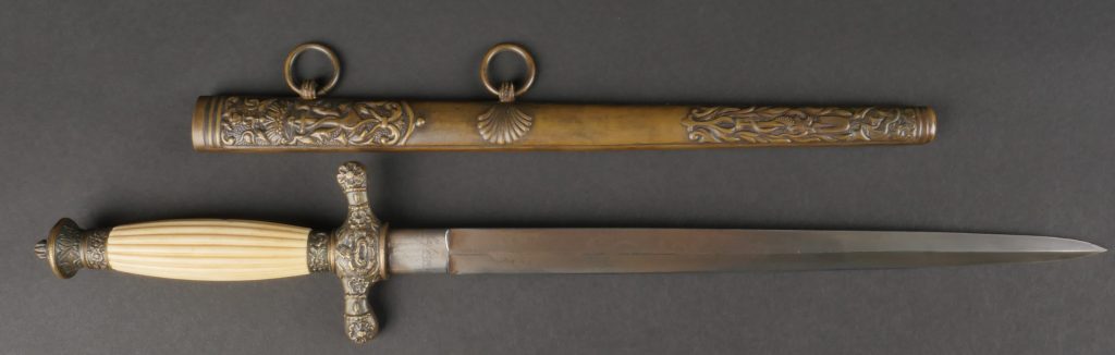 Dague de la marine autrichienne. Austrian Navy dagger. | Aiolfi G.b.r.