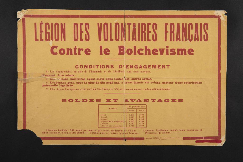 Affiche LVF. LVF poster. | Aiolfi G.b.r.