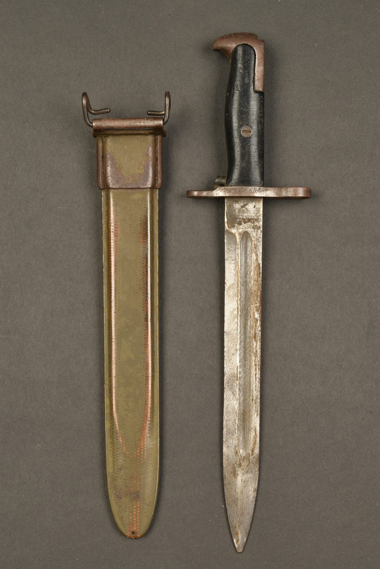 Baïonnette courte de Garand. | Aiolfi G.b.r.