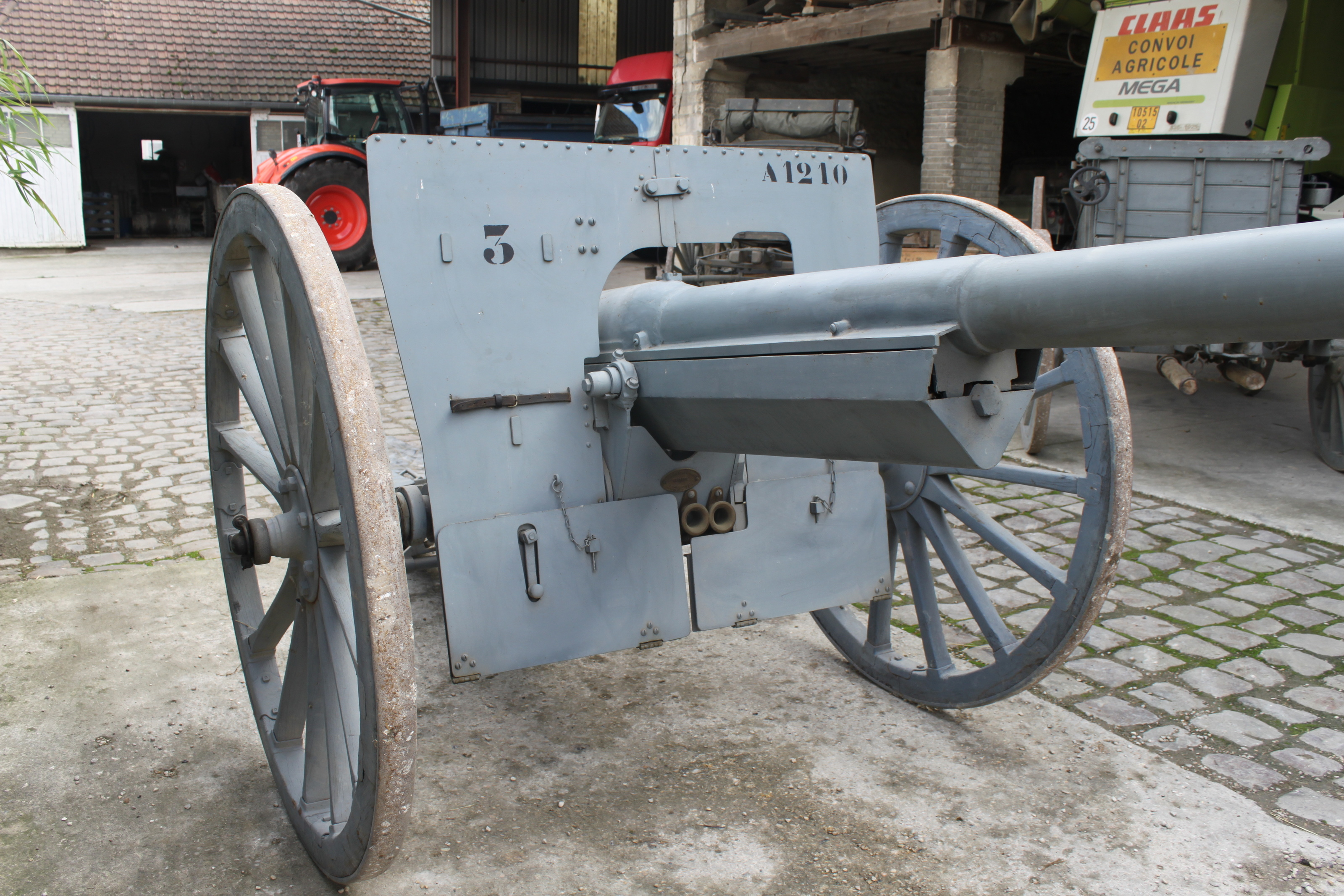 Réplique de tube de canon de 75 Mle 1897 | Aiolfi G.b.r.