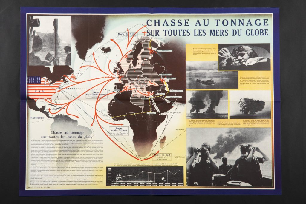 Affiche chasse au tonnage Tonnage hunt poster | Aiolfi G.b.r.
