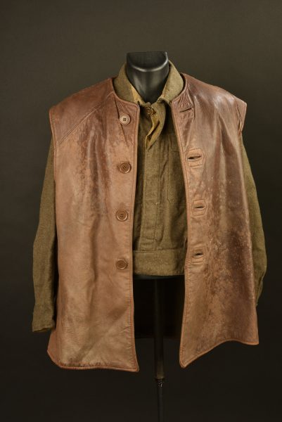 Leather Jerkins | Aiolfi G.b.r.