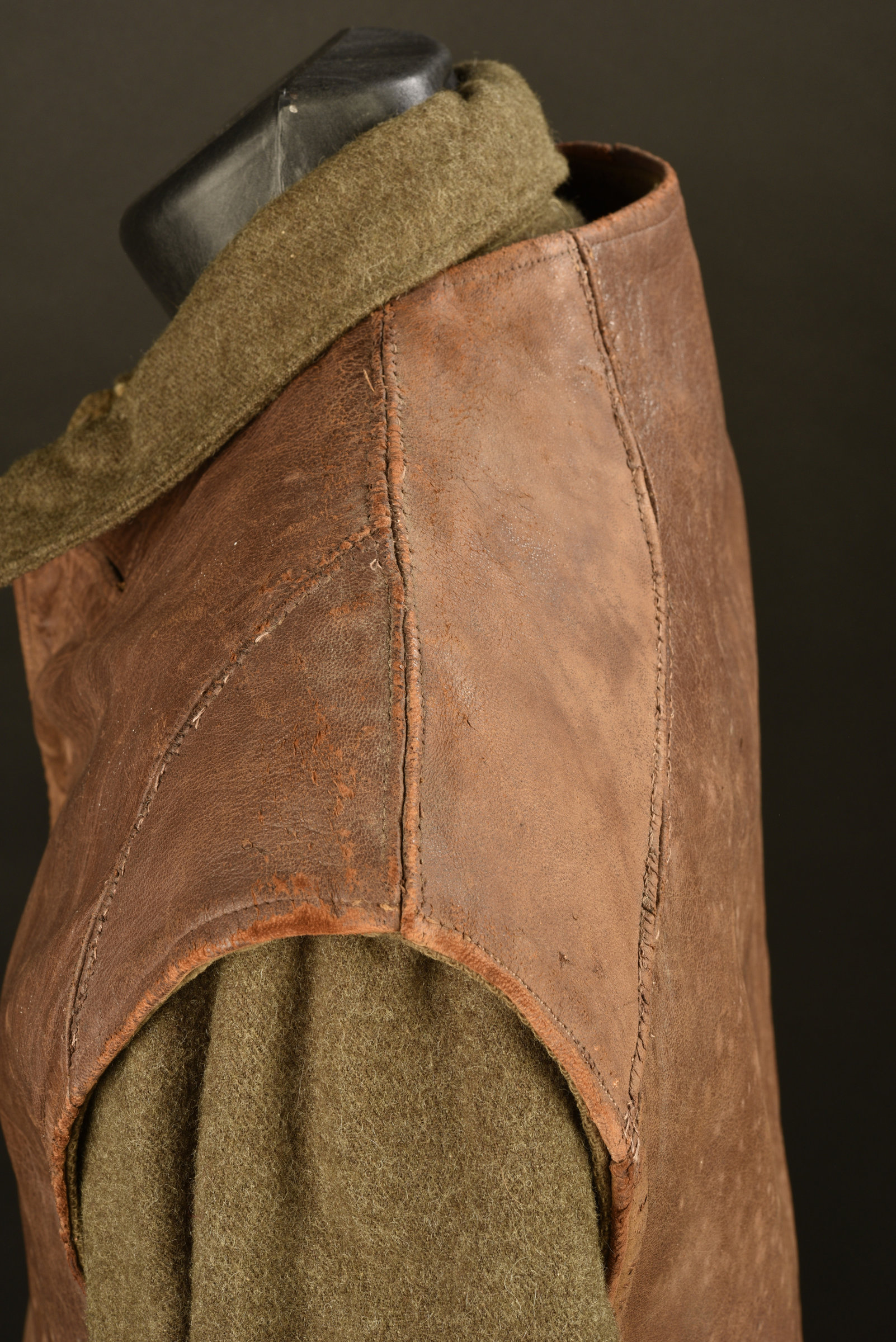 Leather Jerkins | Aiolfi G.b.r.