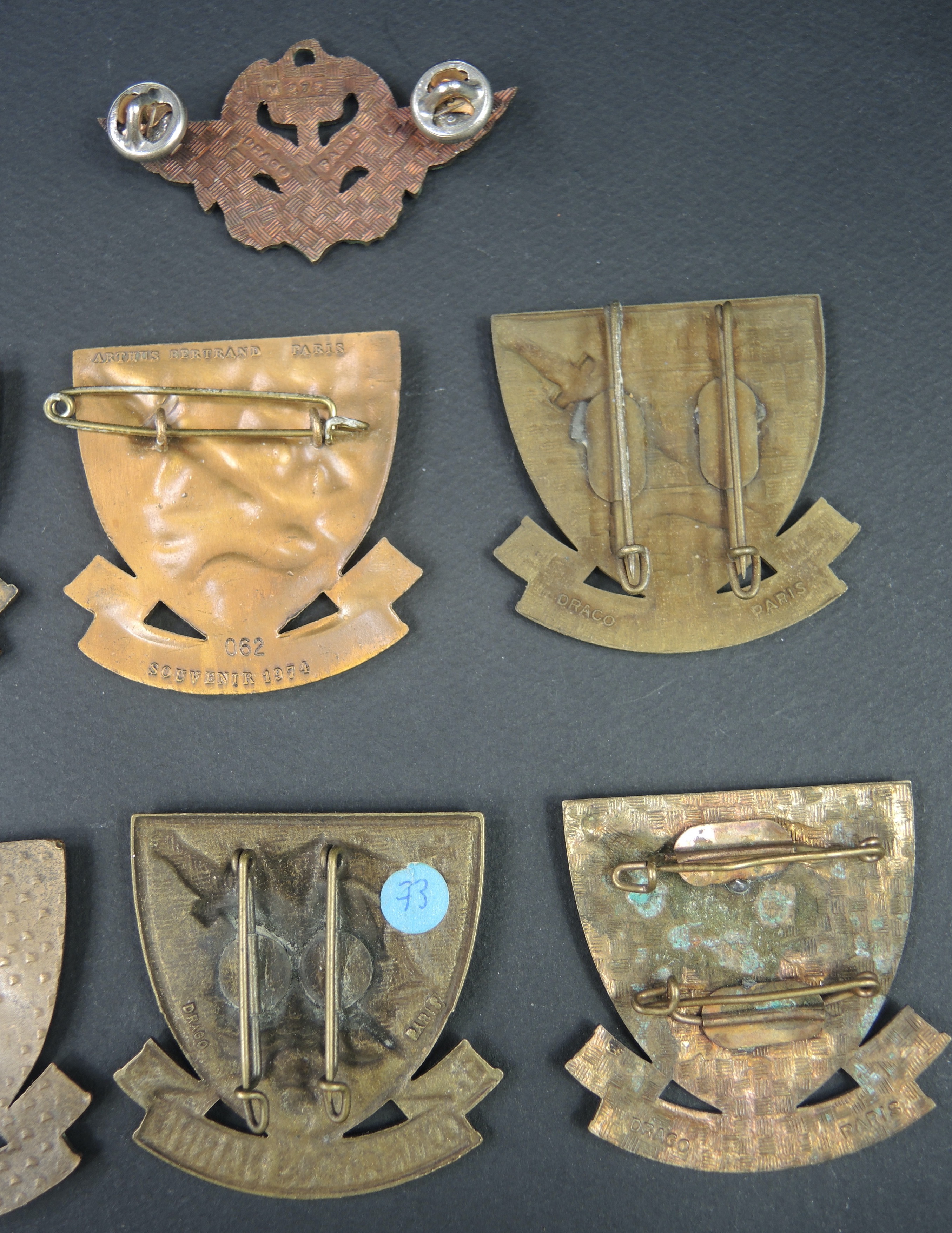 Ensemble d'insignes commando marine | Aiolfi G.b.r.