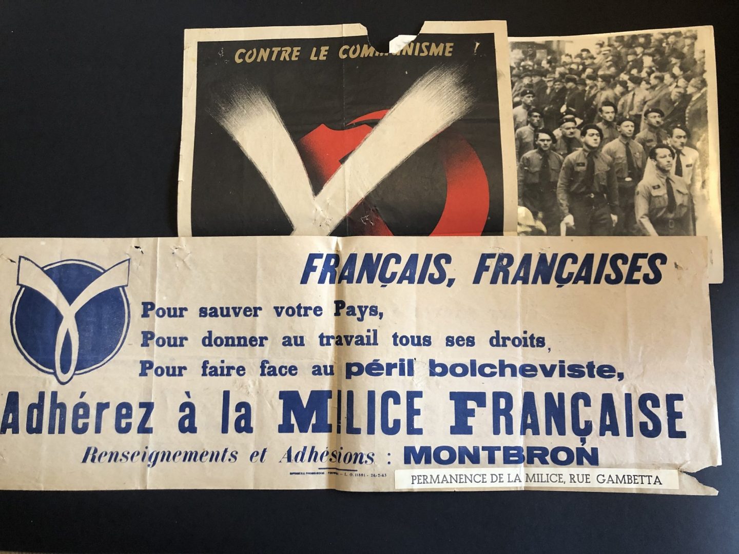 Affiches de la Milice Française | Aiolfi G.b.r.