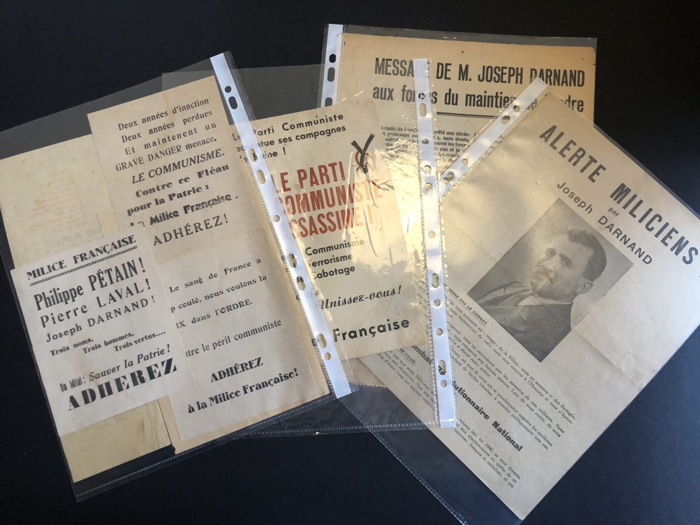 Tracts de la Milice Française | Aiolfi G.b.r.