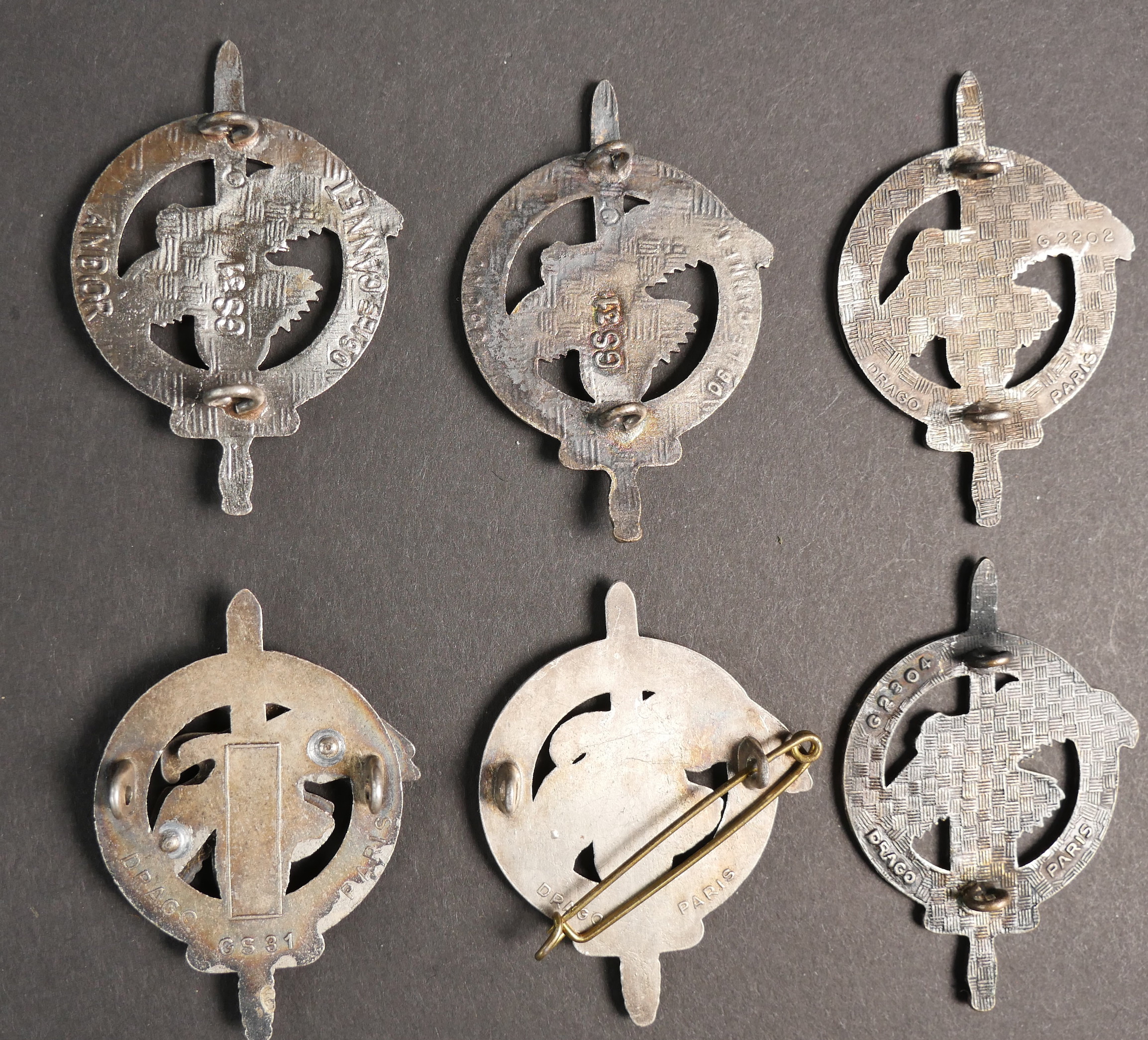 Ensemble d'insignes commando | Aiolfi G.b.r.