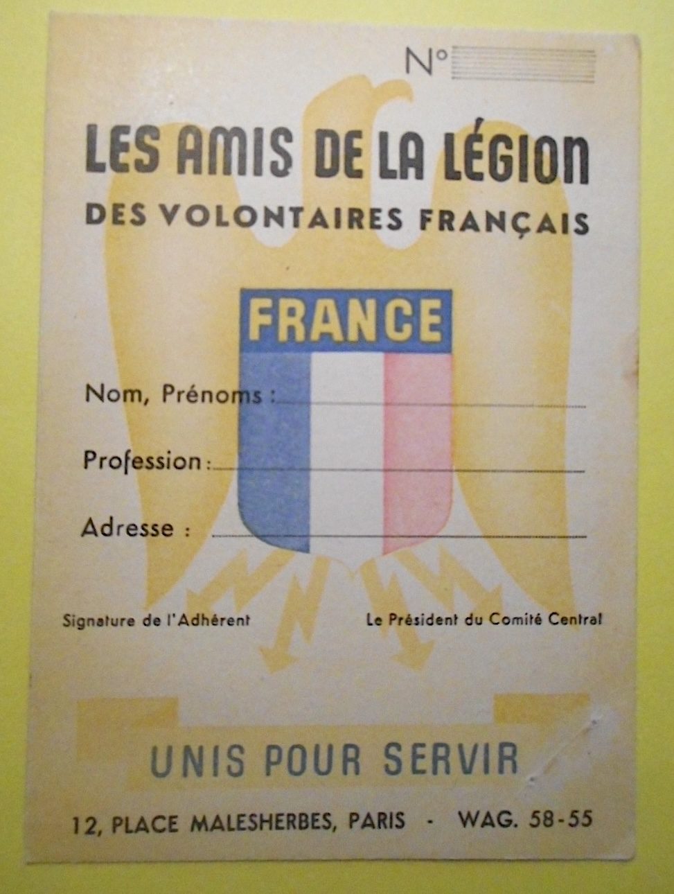 Les Amis de la LVF | Aiolfi G.b.r.