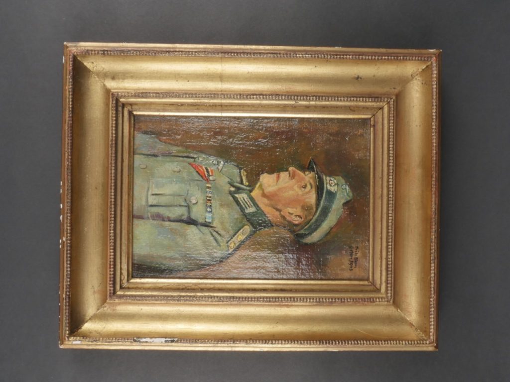 Portrait d'un officier allemand. German officer portraits. | Aiolfi G.b.r.