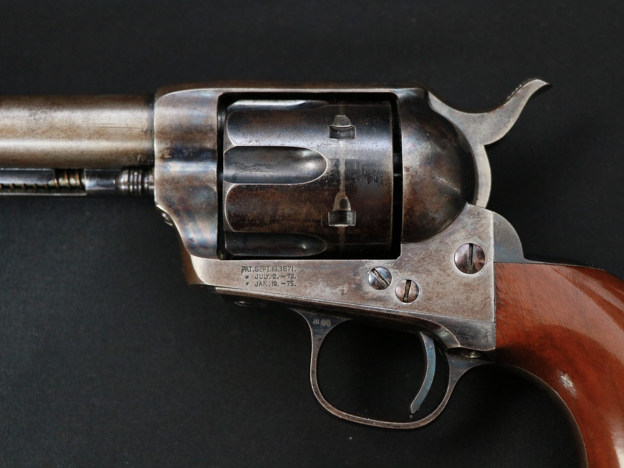 Sensational Colt 1873 Single Action Army with factory letter . | Aiolfi ...