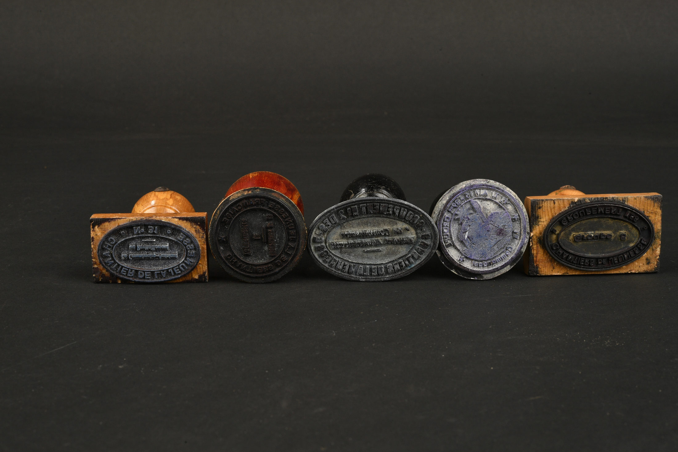 Ensemble de tampons des Chantiers. | Aiolfi G.b.r.