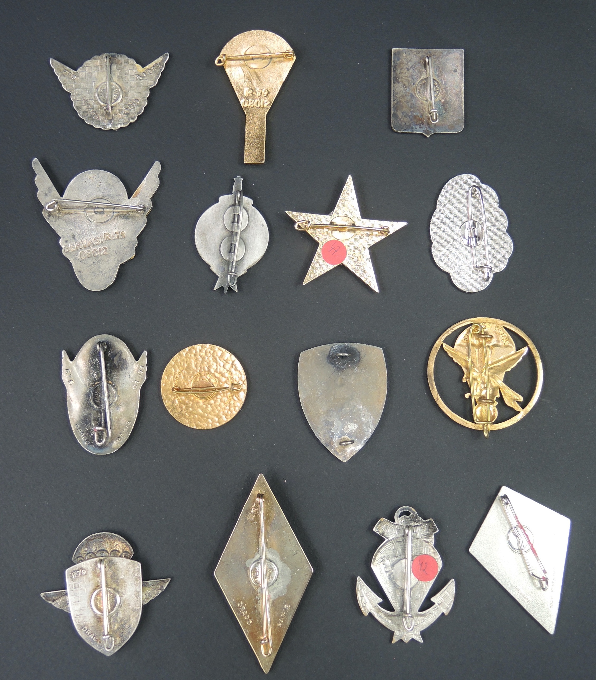 Ensemble d'insignes TAP | Aiolfi G.b.r.