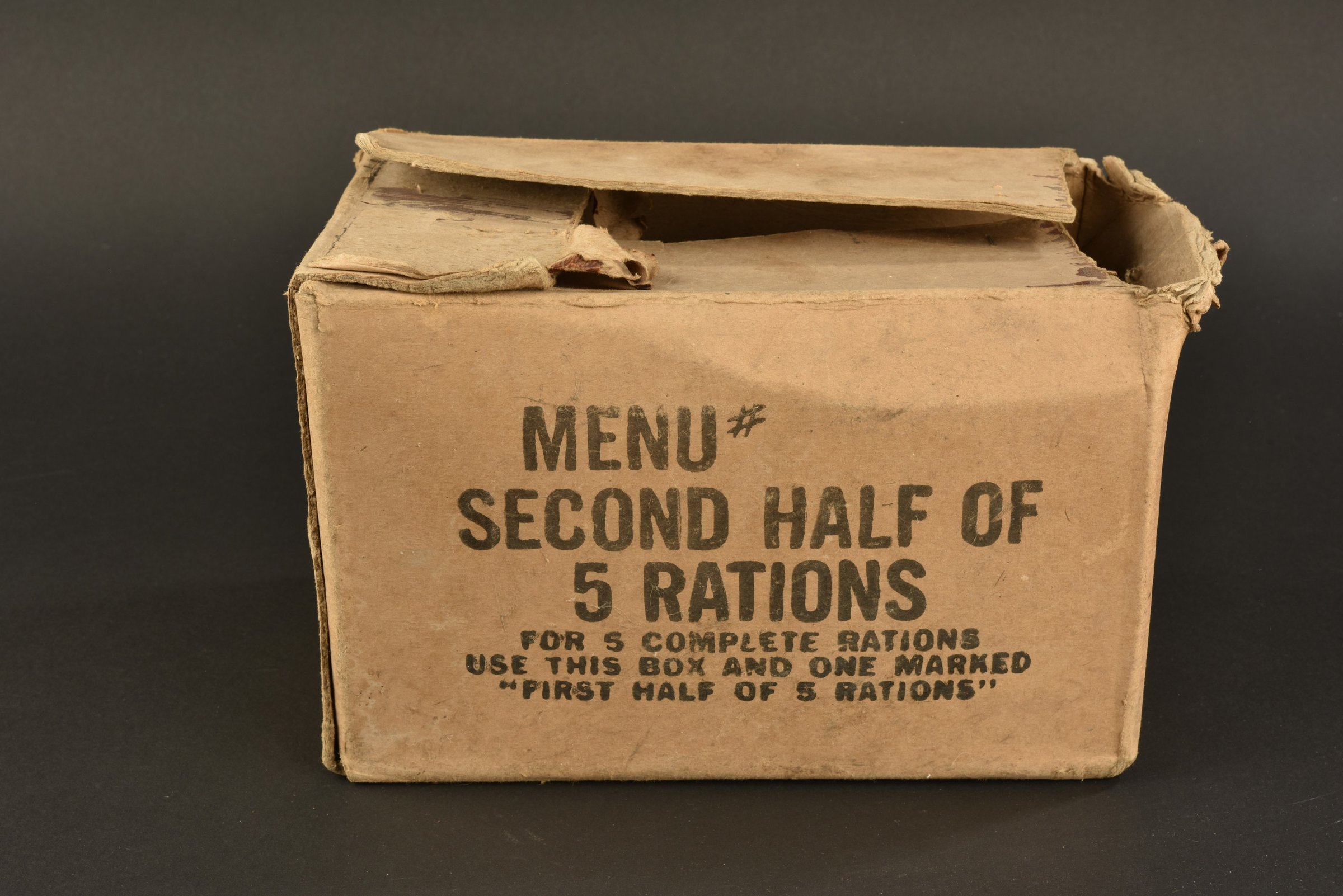 Carton de ration 5 US | Aiolfi G.b.r.