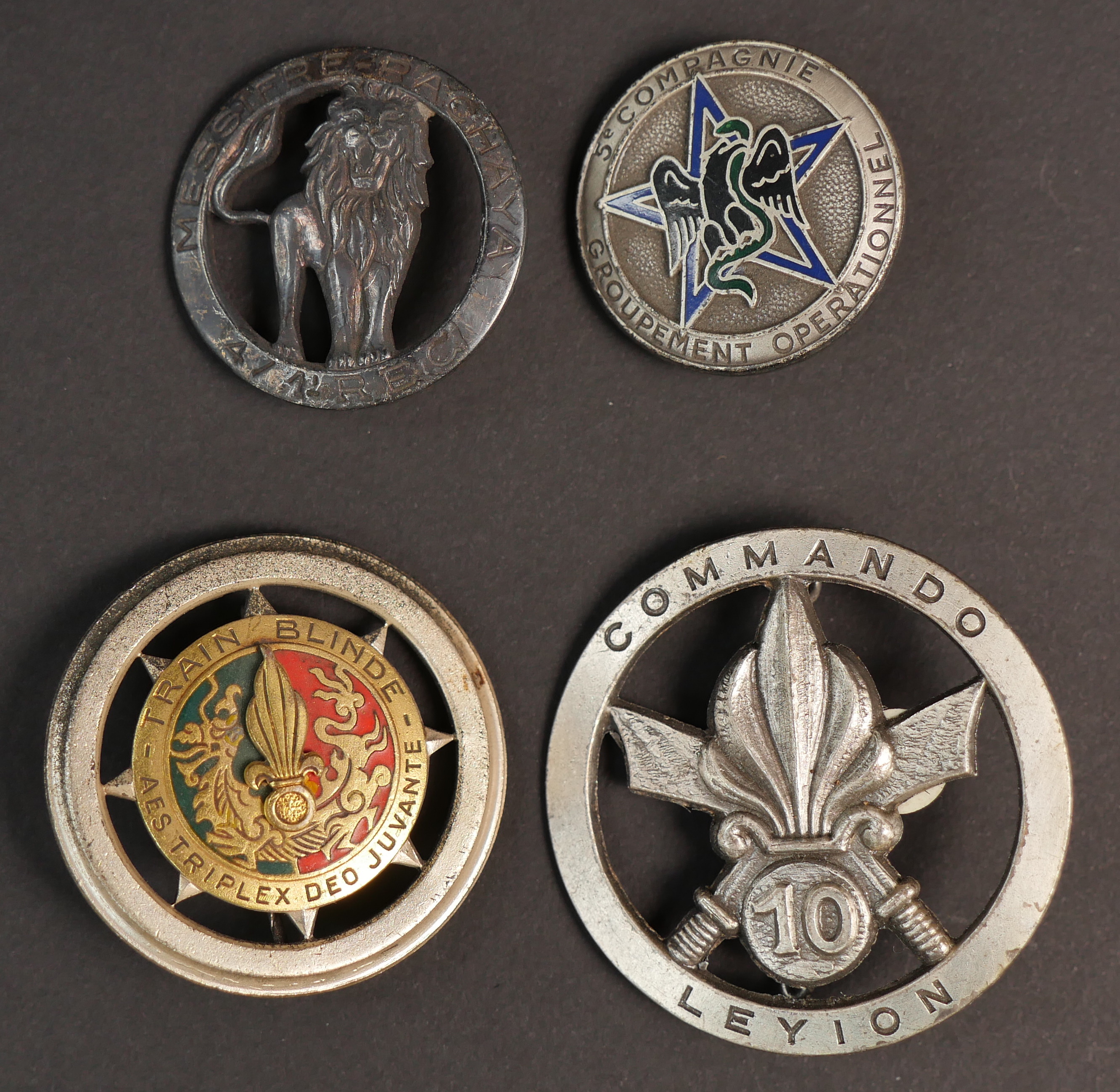 Ensemble d'insignes Légion Etrangère | Aiolfi G.b.r.