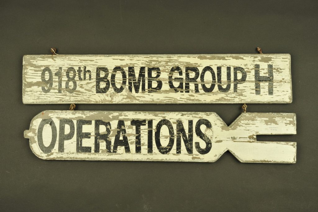 Panneaux du 918th Bomb Group H | Aiolfi G.b.r.