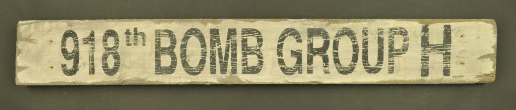 Panneau du 918th Bomb Group H | Aiolfi G.b.r.