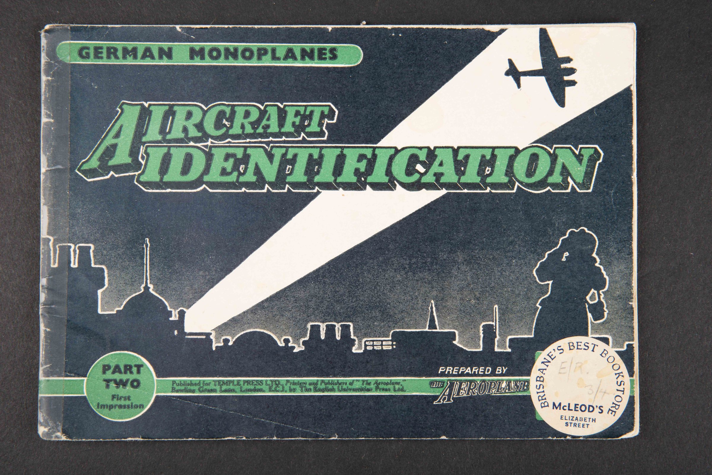 Ensemble de livrets d'identification des avions | Aiolfi G.b.r.