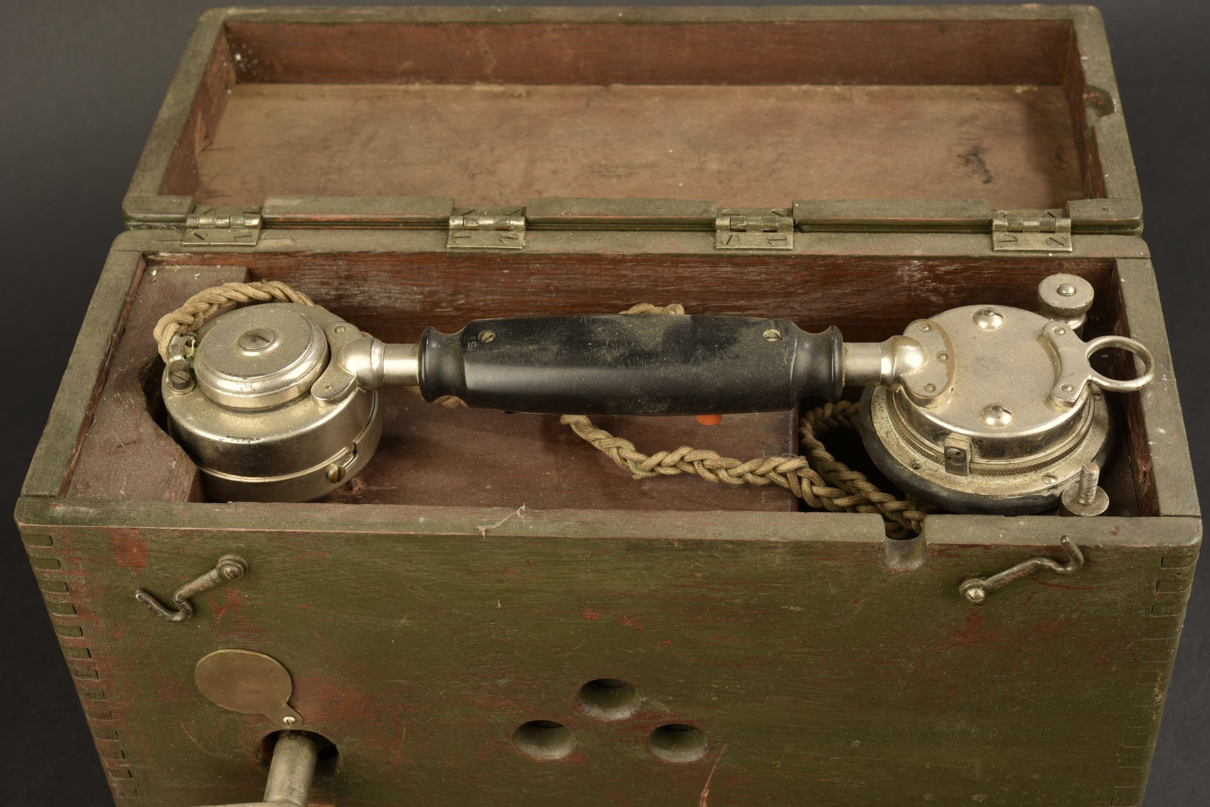 Téléphone de campagne allemand WW1 | Aiolfi G.b.r.