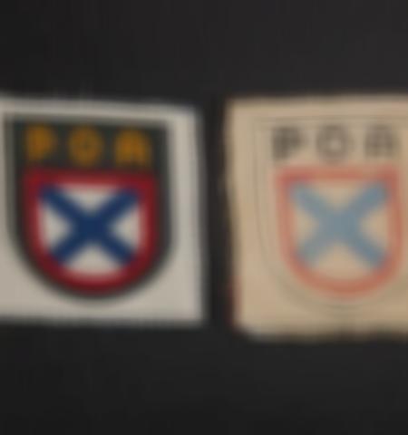 Insignes de manche POA. POA insignia. | Aiolfi G.b.r.