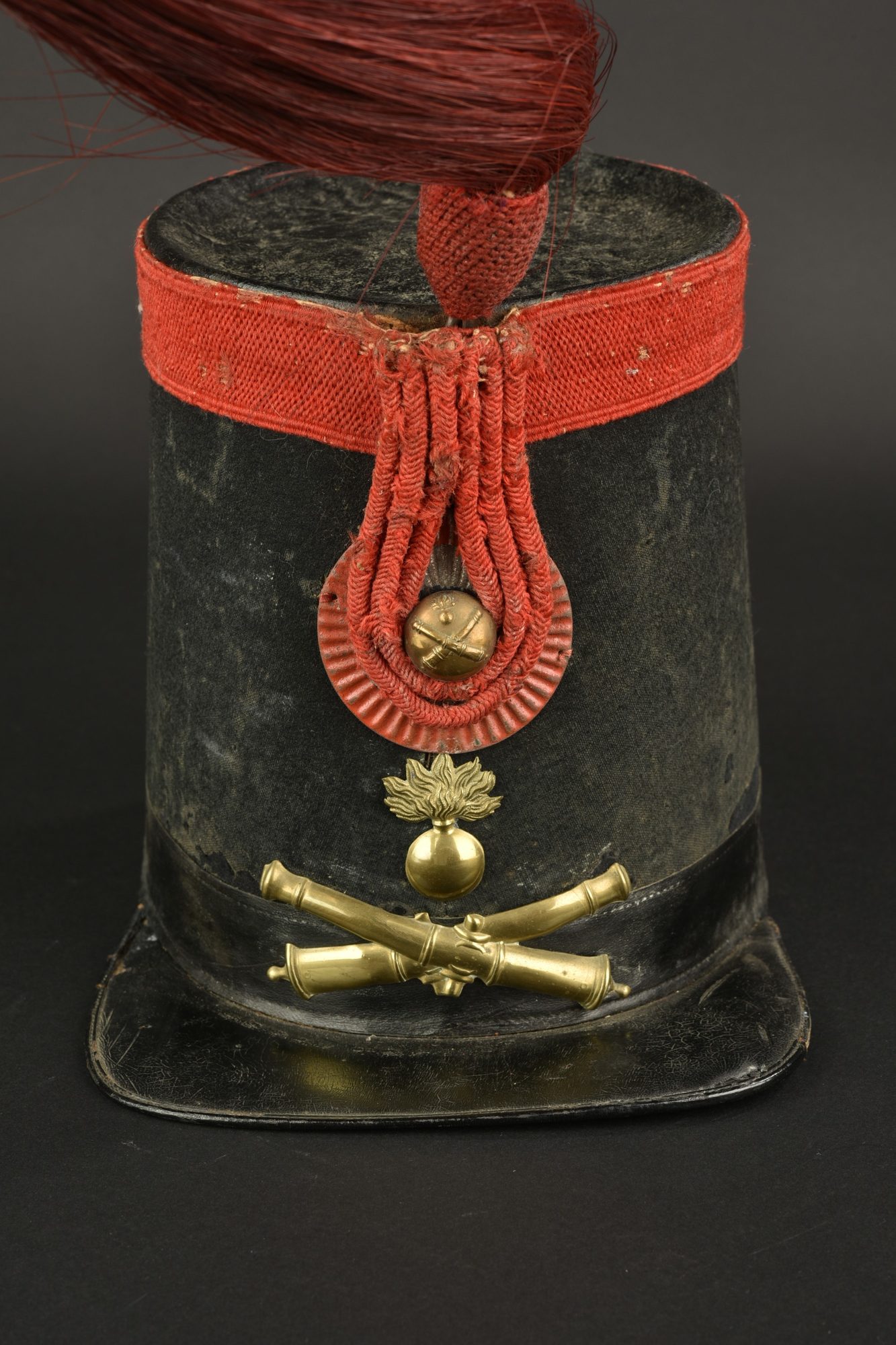 Shako troupe d'artillerie mle 1848. | Aiolfi G.b.r.