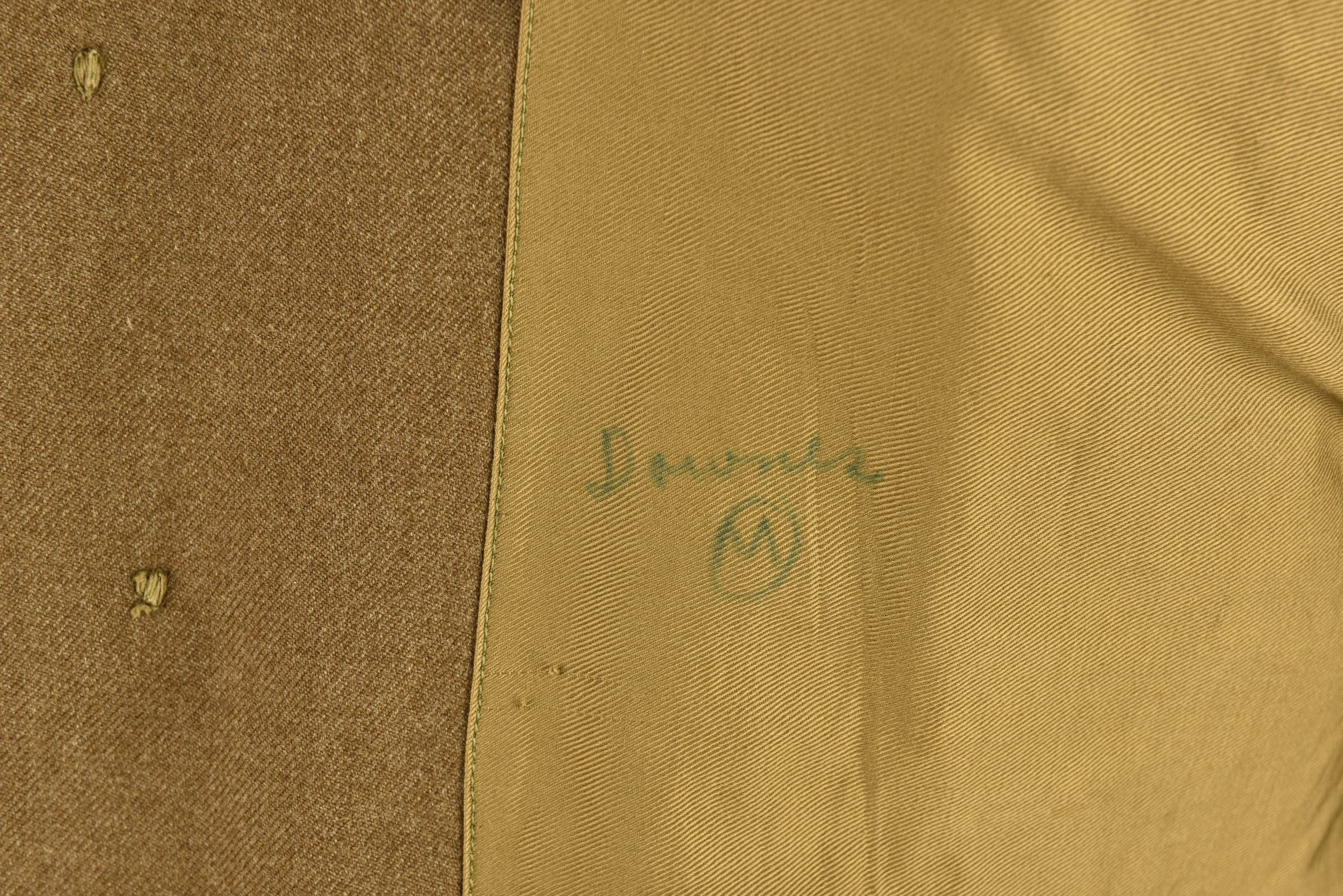 Vareuse de Sergent-Chef Spécialiste B Myers de la 5th Field Artillery ...