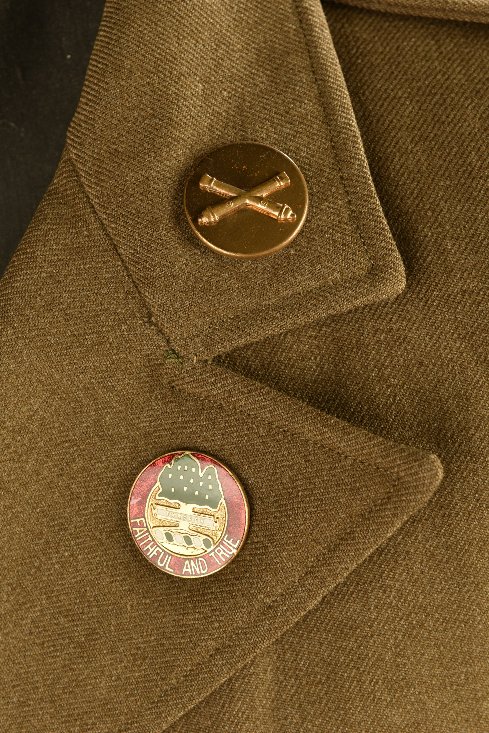 Vareuse de Sergent-Chef Spécialiste B Myers de la 5th Field Artillery ...