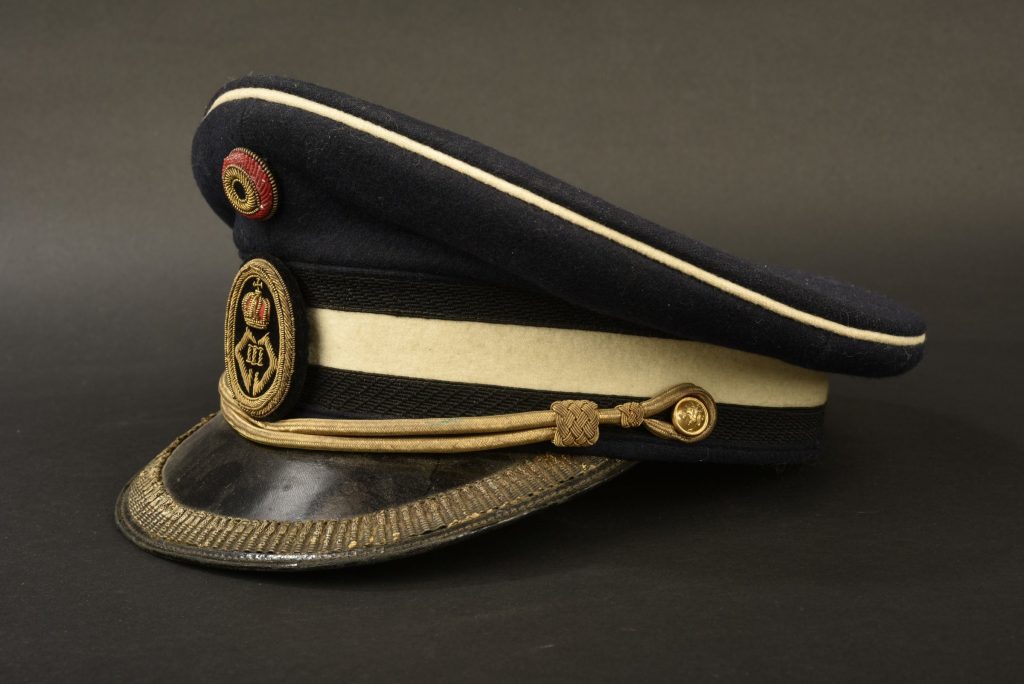 Casquette d'officier belge. Belgian officer's cap | Aiolfi G.b.r.
