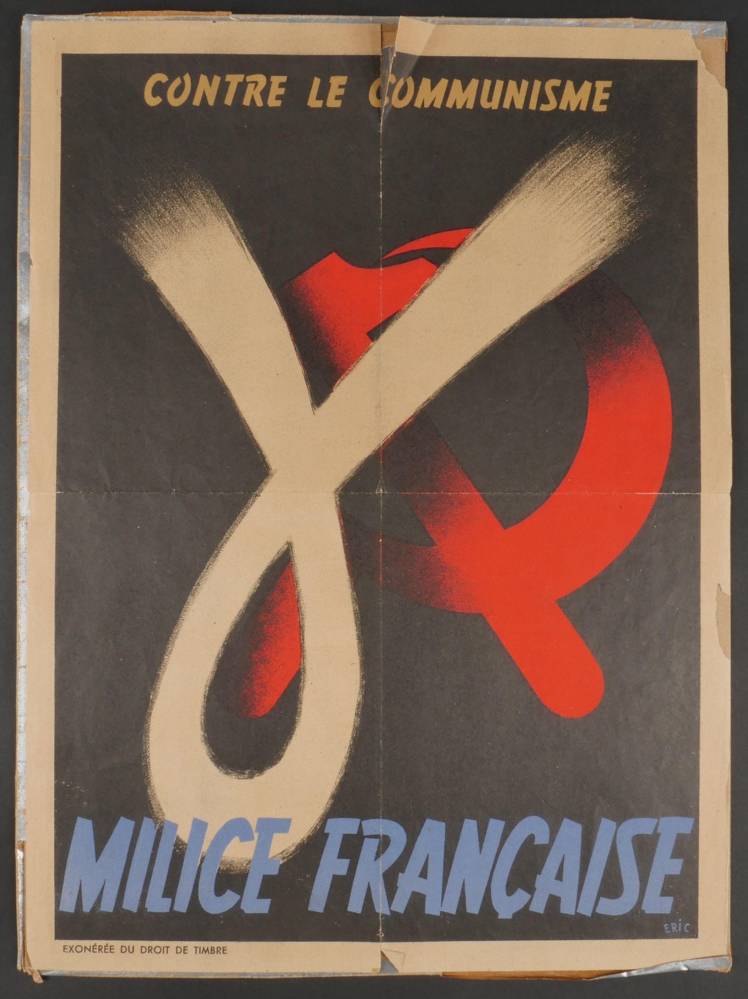 Affiche Milice. Milice poster | Aiolfi G.b.r.