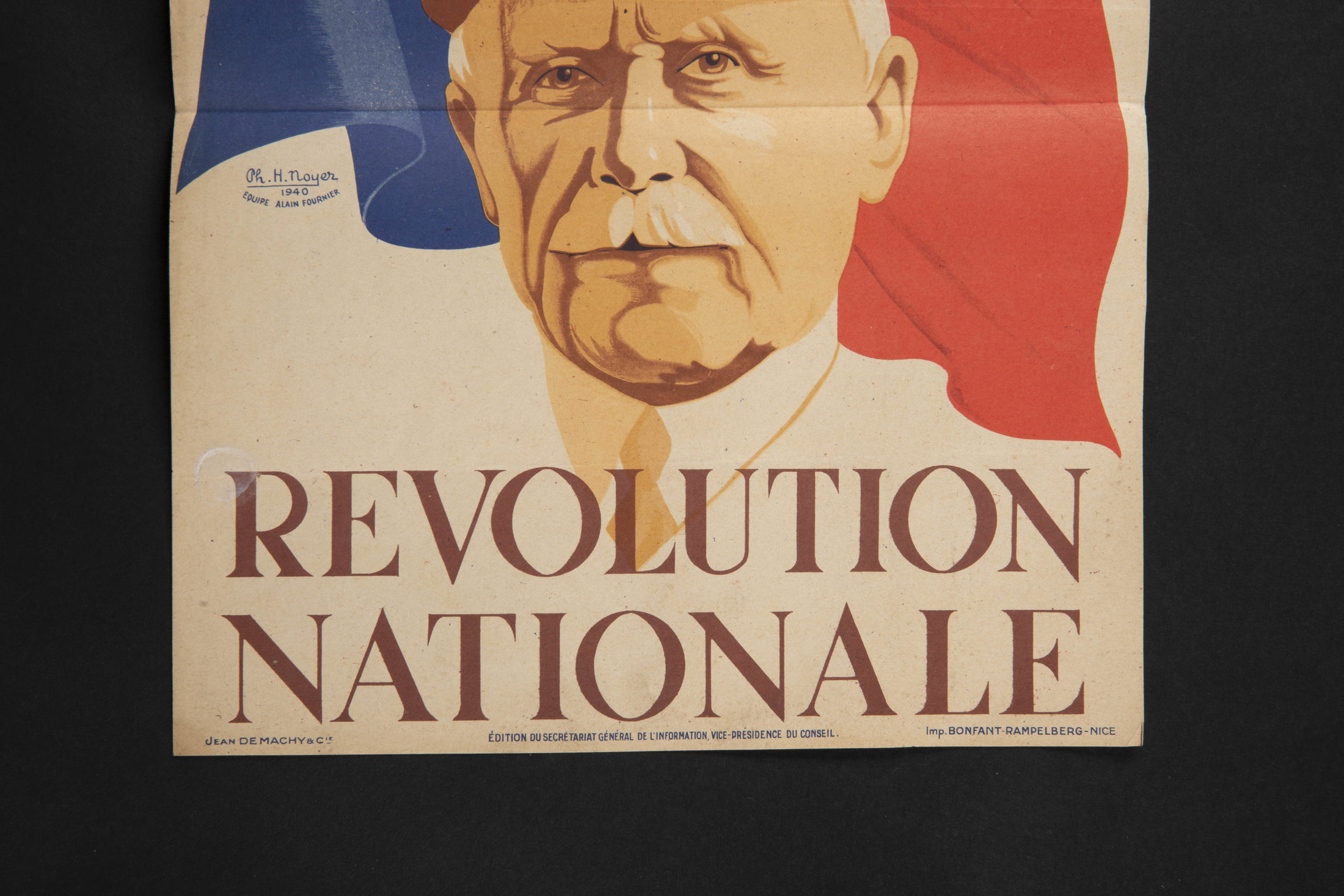 Affiche Révolution Nationale. National Revolution poster. | Aiolfi G.b.r.