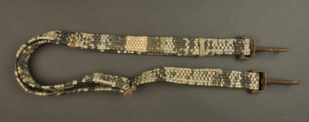 Sangle porte-caisse MG. MG box carrier strap. | Aiolfi G.b.r.