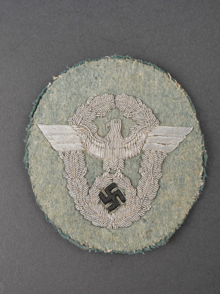 Insigne de manche officier Polizei. Polizei officer insignia. | Aiolfi ...