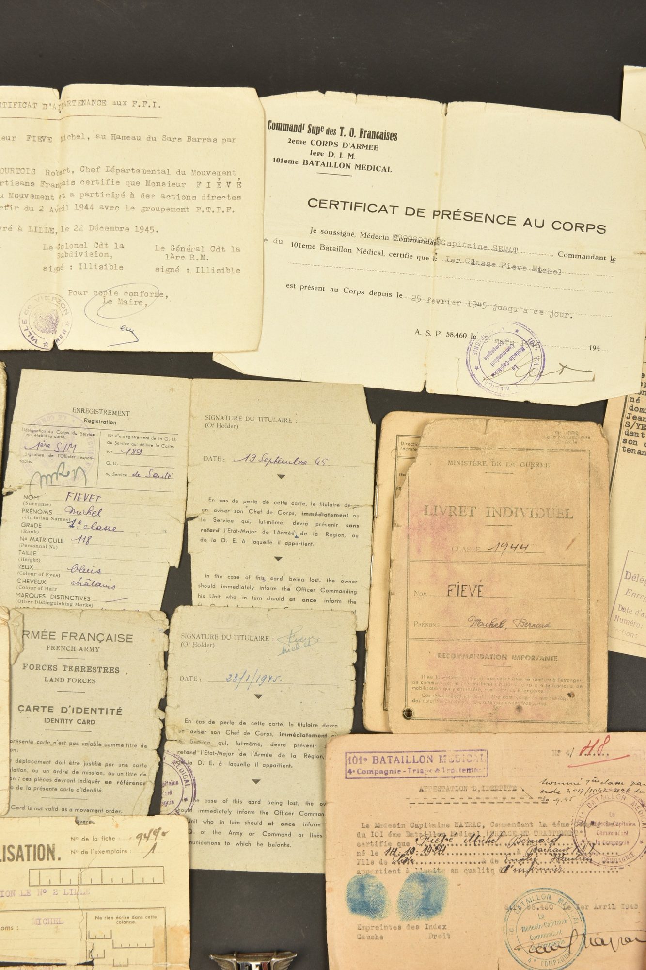 Ensemble FFI et 101ième Bataillon Médical | Aiolfi G.b.r.