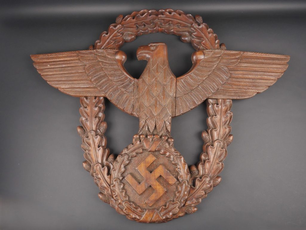 Insigne de façade Polizei. Polizei Front Insignia. | Aiolfi G.b.r.