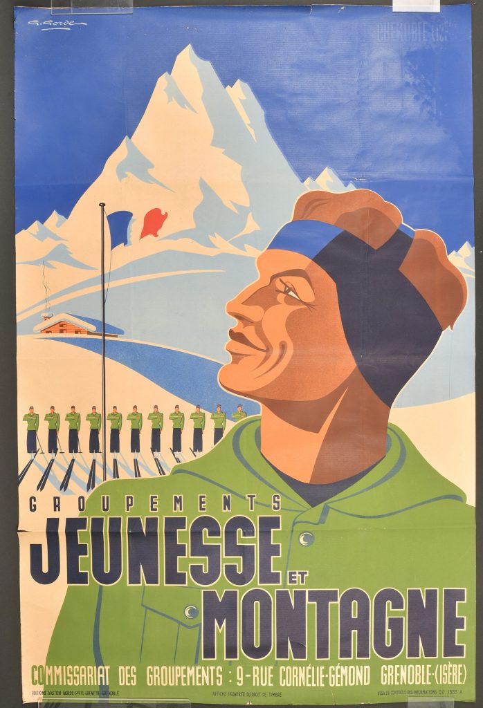 Affiche Jeunesse et Montagne. | Aiolfi G.b.r.
