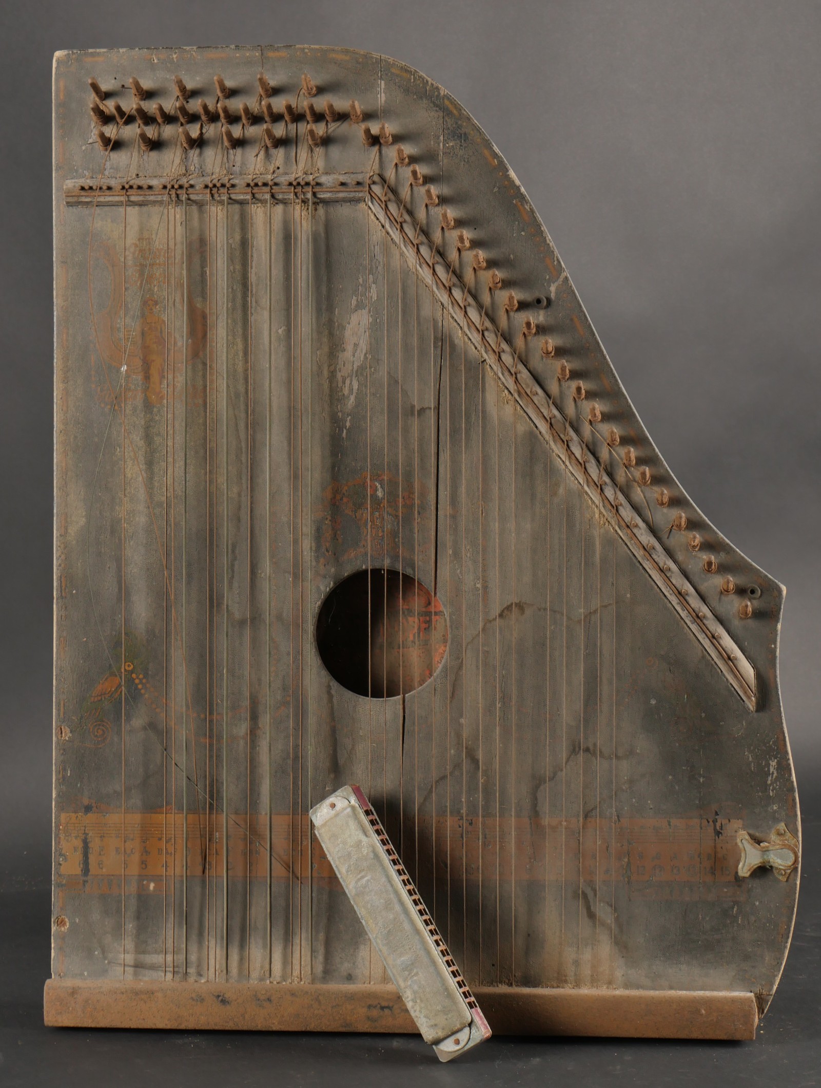 Cithare et harmonica allemands | Aiolfi G.b.r.