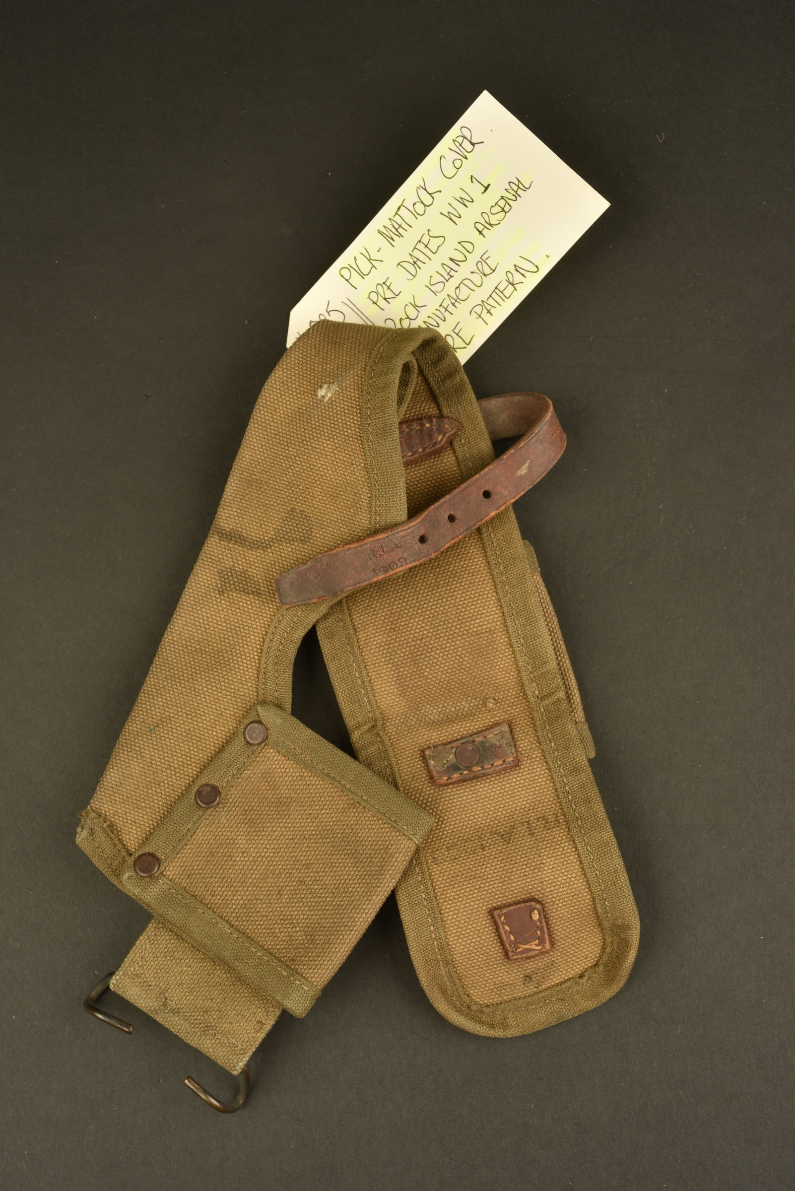 Housse de piolet. Pick Mattock Cover Pre dates WWI | Aiolfi G.b.r.