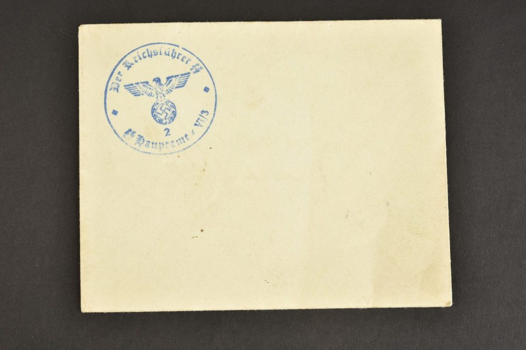 Enveloppe Waffen SS. SS letter. | Aiolfi G.b.r.