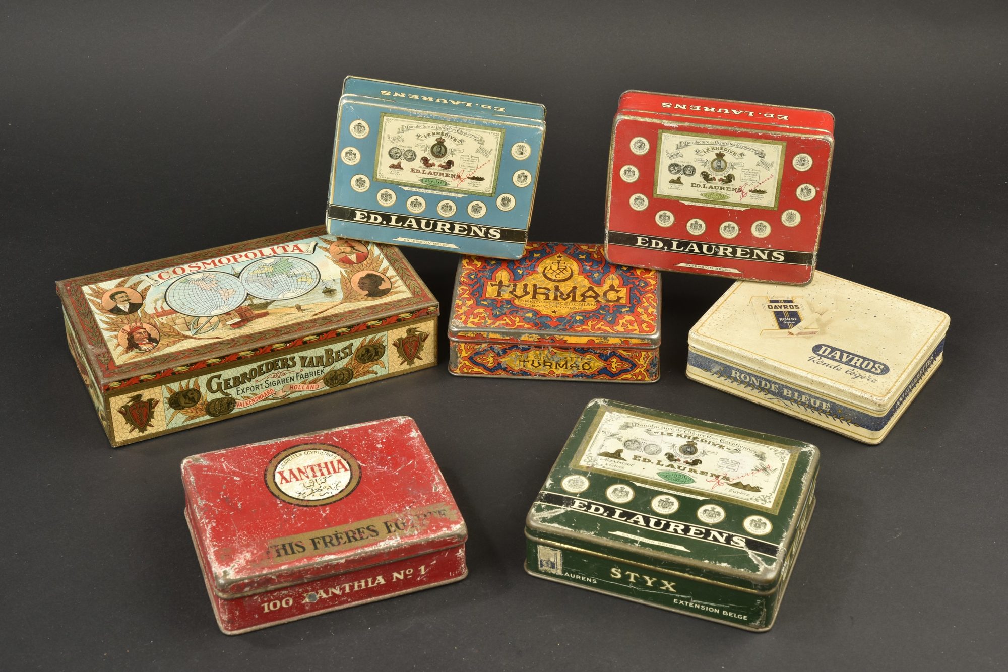 Boites de tabac. | Aiolfi G.b.r.