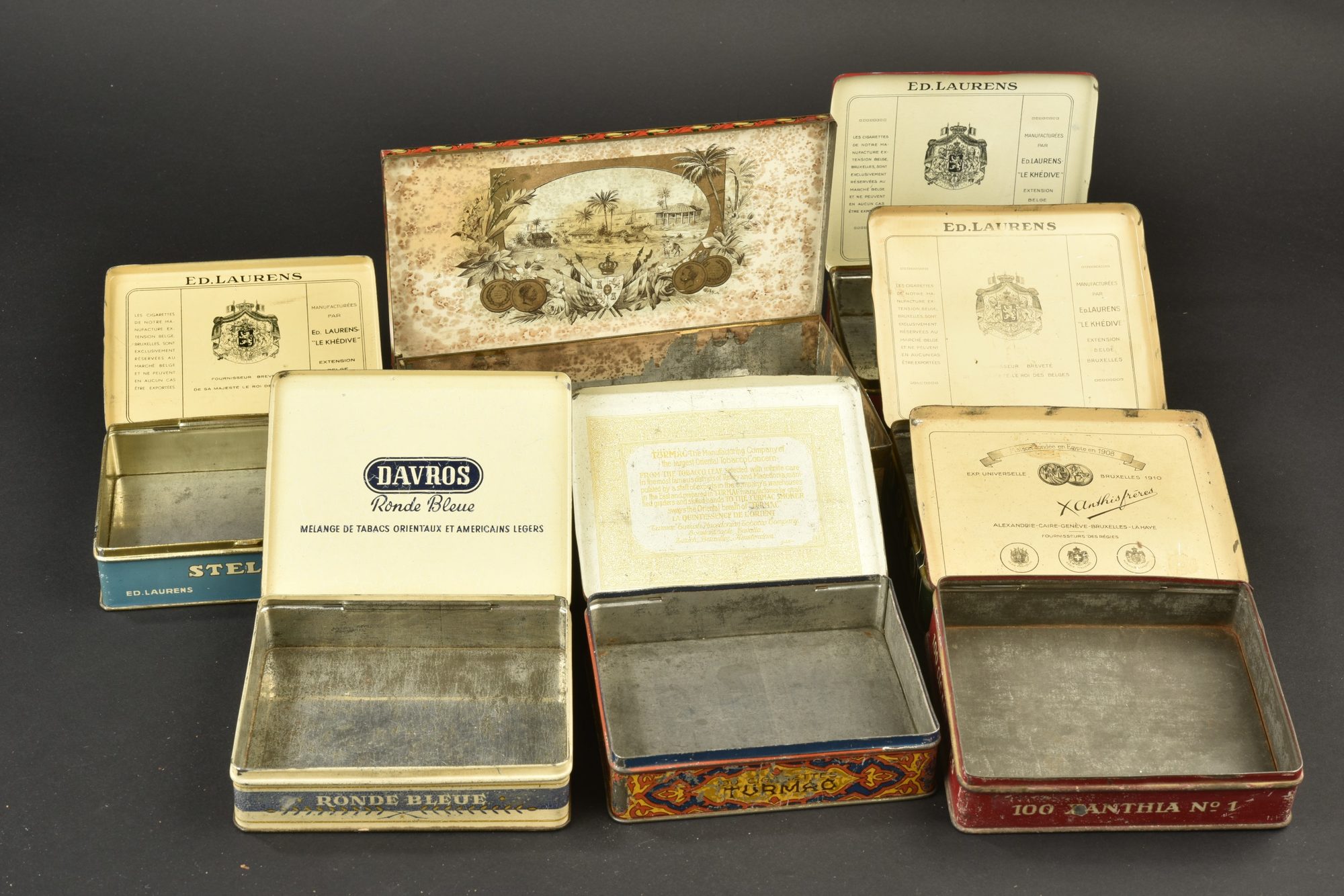 Boites de tabac. | Aiolfi G.b.r.