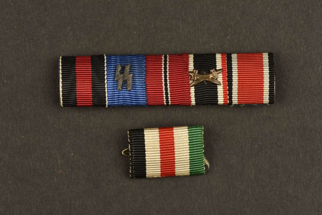 Barrettes de rubans de décoration de la Waffen SS. Waffen SS decorative ...
