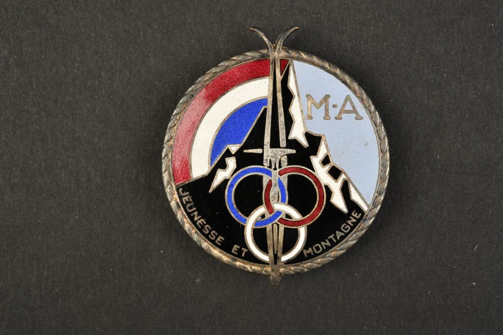 Insigne de Moniteur des Jeunesse et Montagne. | Aiolfi G.b.r.