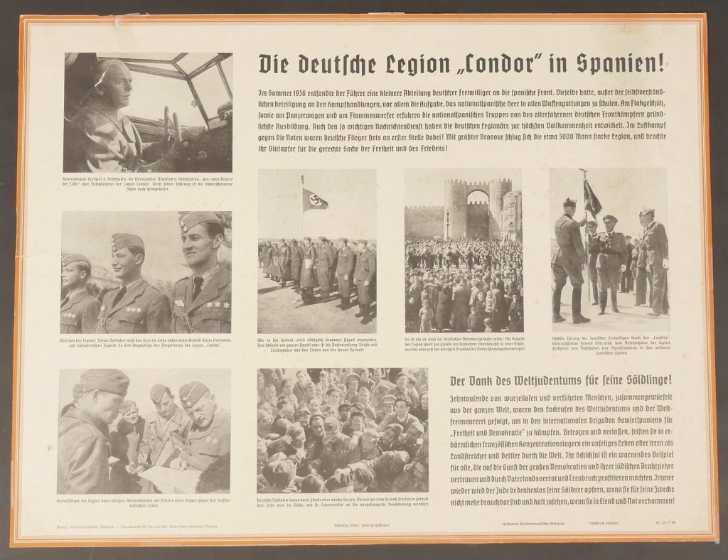 Affiche Legion Condor. Legion Condor poster. | Aiolfi G.b.r.