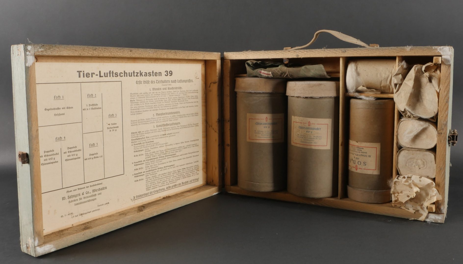 Tierluftschutzkasten. Animal air raid protection box | Aiolfi G.b.r.
