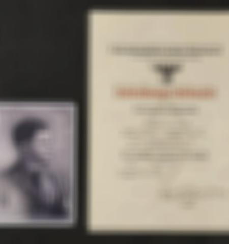 Diplôme allemand. German diploma. | Aiolfi G.b.r.