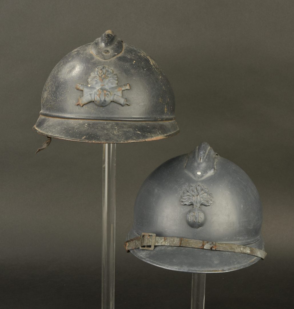 Ensemble de casques Adrian 1915 | Aiolfi G.b.r.