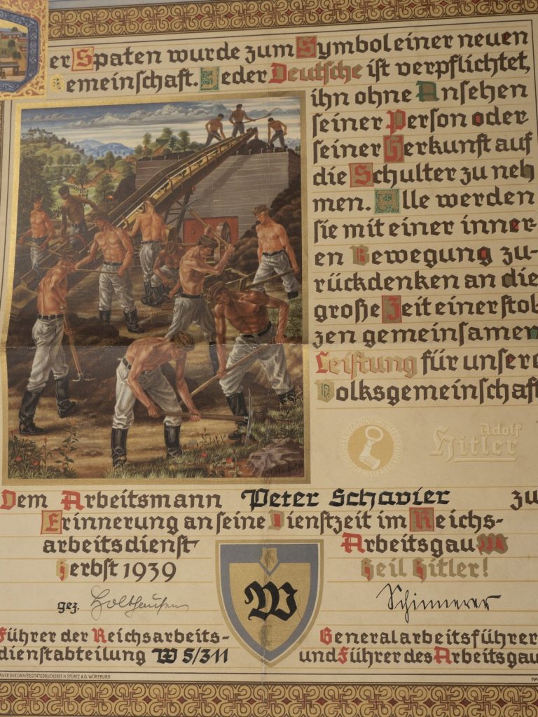 Diplôme allemand. German diploma. | Aiolfi G.b.r.